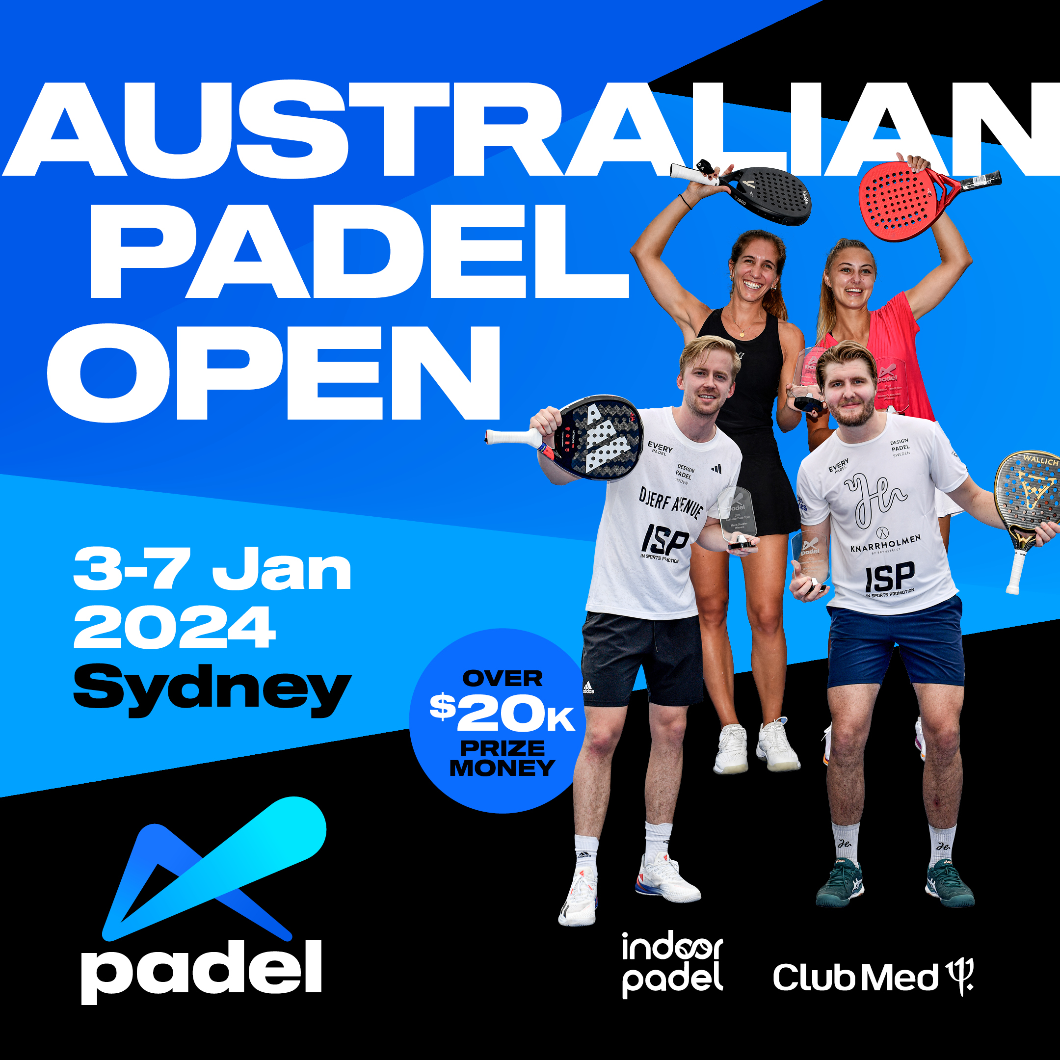 Padel tournaments and competitions | Padel Tennis Australia